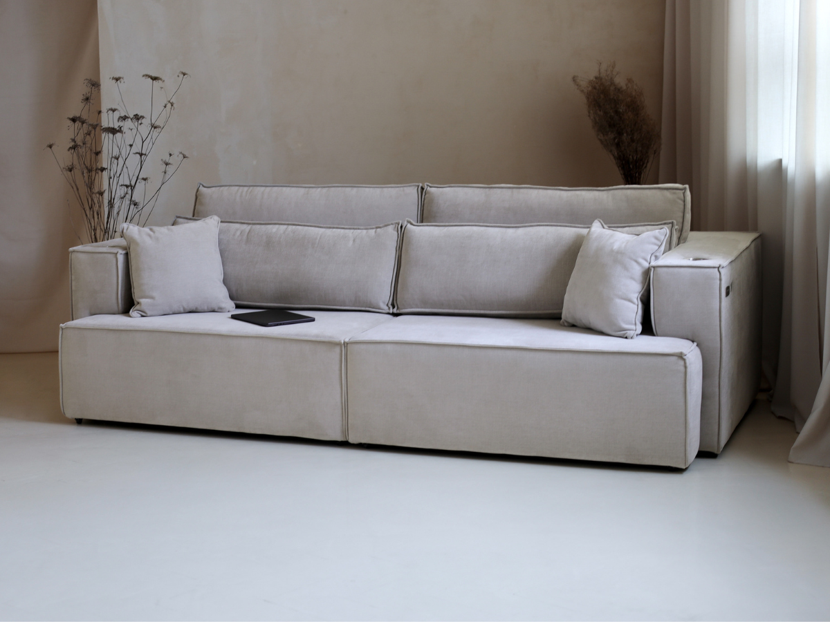 Serena Straight Electric Sofa Bed | Furniture Direct Online