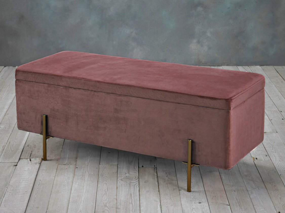 Lola Storage Ottoman Bench | Furniture Direct Online