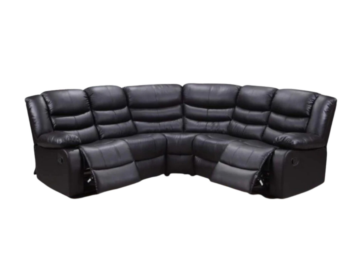 Sorrentino Leather Recliner Corner Sofa | Furniture Direct Online
