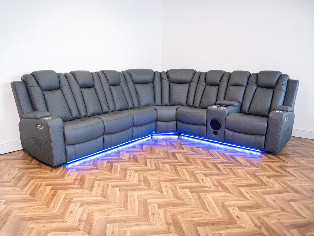 Sianna Corner Sofa Electric | Furniture Direct Online
