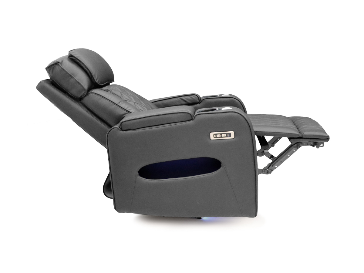 Tech 11 Smart Grey Electric Recliner Chair | Furniture Direct Online